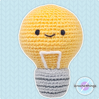 Ravelry: Lightbulb Amigurumi pattern by i crochet things