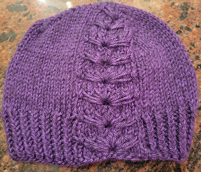 Ravelry: Lotus Panel Hat pattern by Danyel Tacker