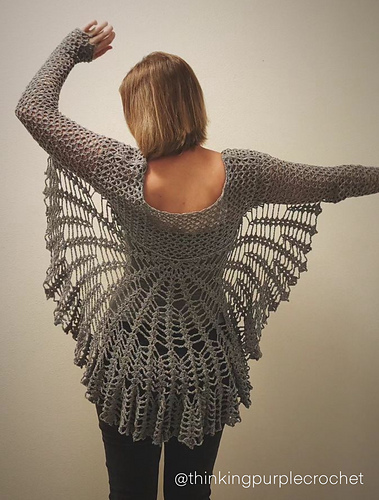 Ravelry: Bat sleeve pattern by Izabela Firlová