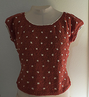 Ravelry: #10 Polka Dot Sweater pattern by Vogue Knitting