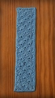 Ravelry: Fantail Shell Bookmark pattern by Amy P Davis