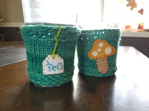 Ravelry: Slip Stitch Coffee Cozy pattern by Margo Terry