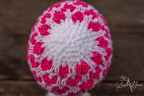 Ravelry: Snow Heart Beanie pattern by Leesa's Knotty Corner