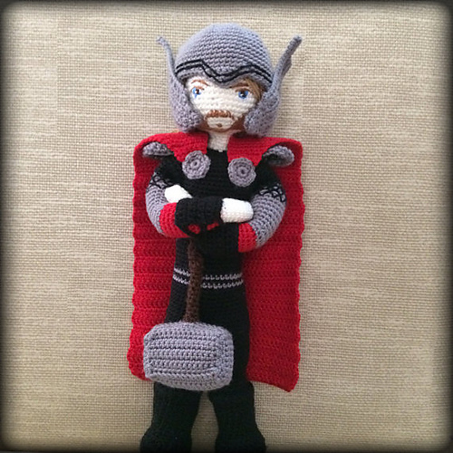 Ravelry: Thor The Thunder God amigurumi pattern by ilknur Karaca