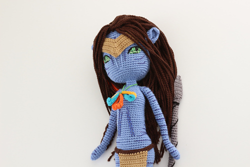Ravelry: Avatar Navi Neytiri amigurumi pattern by ilknur Karaca