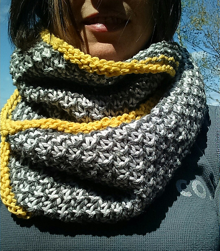 Ravelry: In the Mean Time Cowl pattern by Carly Stipe