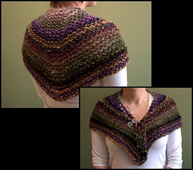 Ravelry: Garter Shawl in Noro Iro pattern by Ilsefin