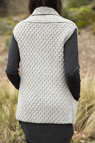 Ravelry: Textured Tunic Vest pattern by Anna Cohen