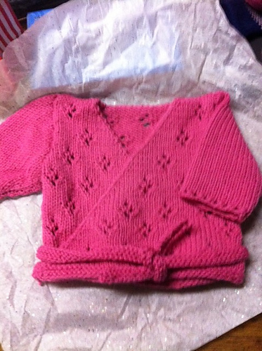 Ravelry: Toddler Ballet Wrap pattern by Eileen Casey