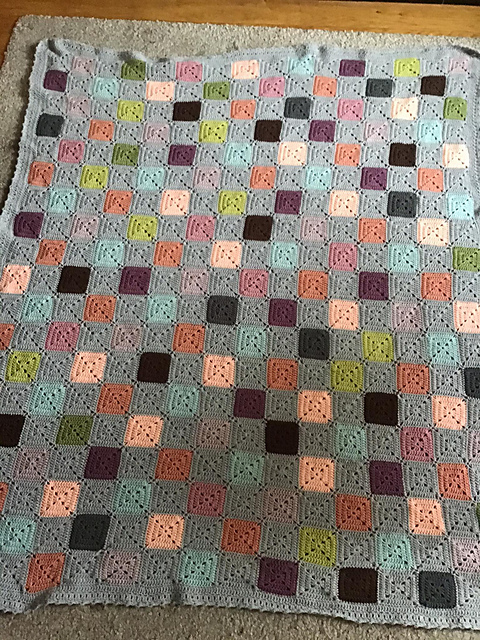 Ravelry: inezzeni's Battenberg scrap blanket