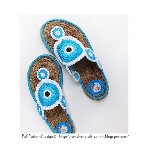 Ravelry: Yo-Yo Sandals with Cord Soles pattern by Sophie and Me-Ingunn ...