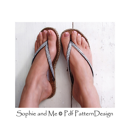 Ravelry: HOW to make SANDALS pattern by Sophie and Me-Ingunn Santini