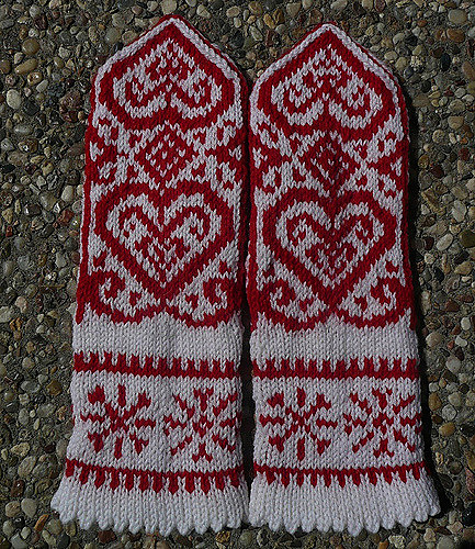Ravelry: Scandinavia mittens pattern by Randi K Design