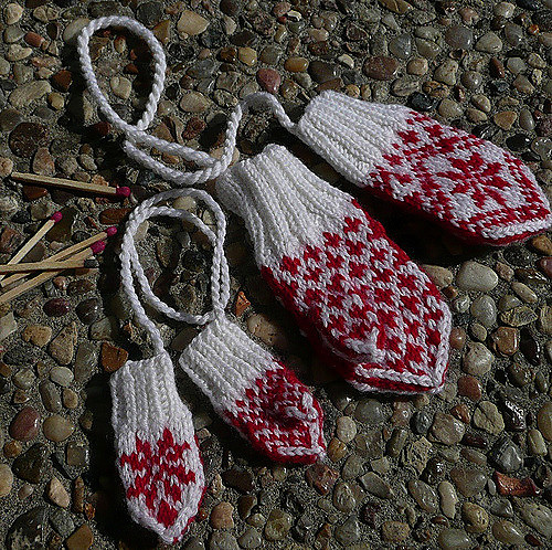 Ravelry: Miniature Mittens pattern by Randi K Design