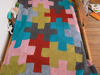 Ravelry: innuendo's "Patience" puzzle blanket