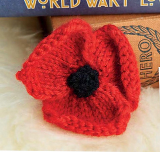 Ravelry: Poppy Brooch pattern by Adrienne Chandler