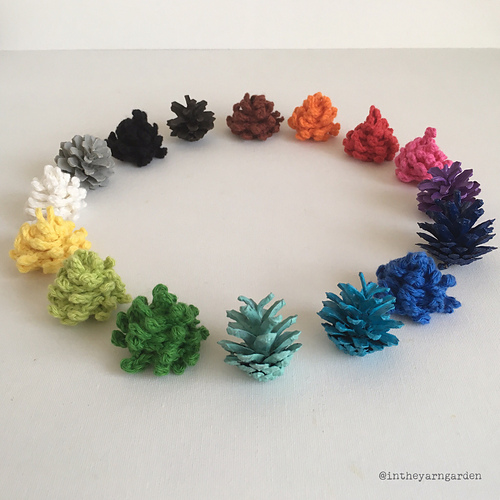 Ravelry: crochet pine cones pattern by In the Yarn Garden