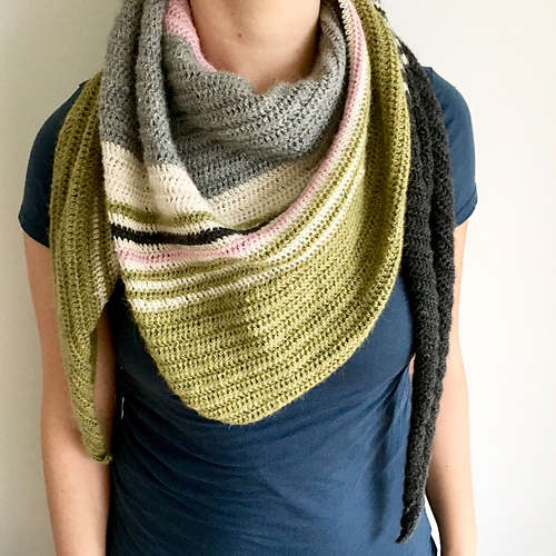 Ravelry: Slantways Shawl pattern by In the Yarn Garden