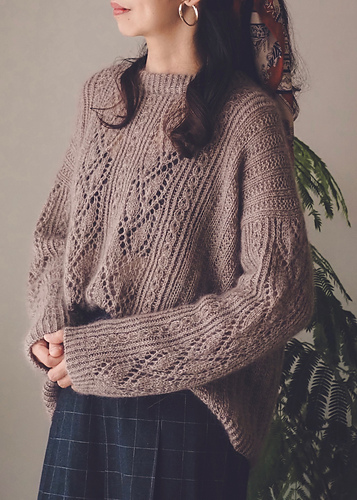 Ravelry: Nia Sweater pattern by Irene Lin