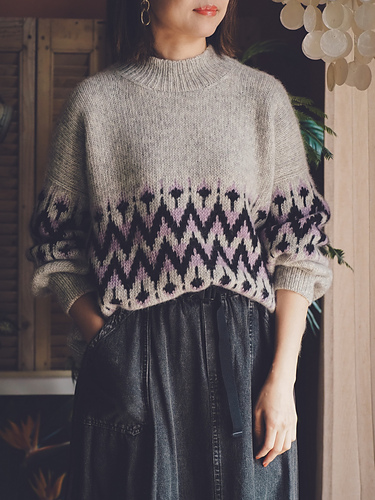 Ravelry: Bliss Sweater pattern by Irene Lin