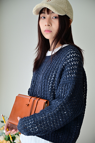 Ravelry: Hailey Sweater pattern by Irene Lin