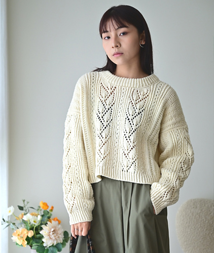Ravelry: Nia Sweater pattern by Irene Lin