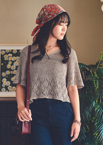 Ravelry: Anise Top pattern by Irene Lin