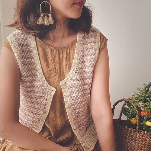 Ravelry: Daisy Vest pattern by Irene Lin