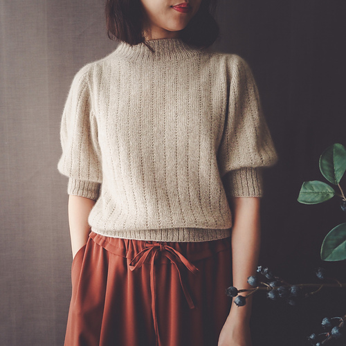 Ravelry: Una Sweater pattern by Irene Lin