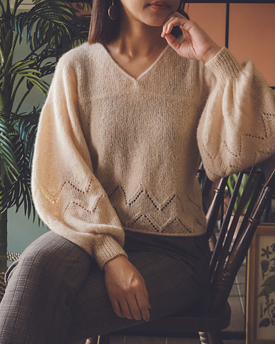 Ravelry: Mona sweater pattern by Irene Lin