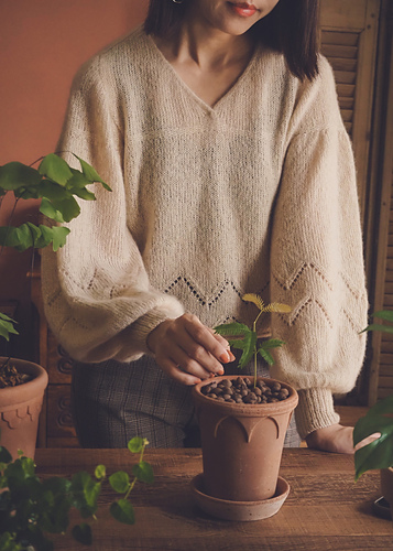 Ravelry: Mona sweater pattern by Irene Lin