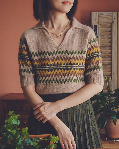 Ravelry: Liana Sweater pattern by Irene Lin