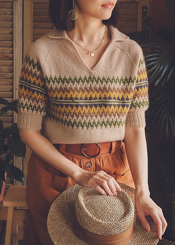 Ravelry: Liana Sweater pattern by Irene Lin