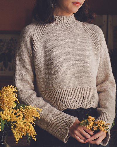 Ravelry: Flora Sweater pattern by Irene Lin