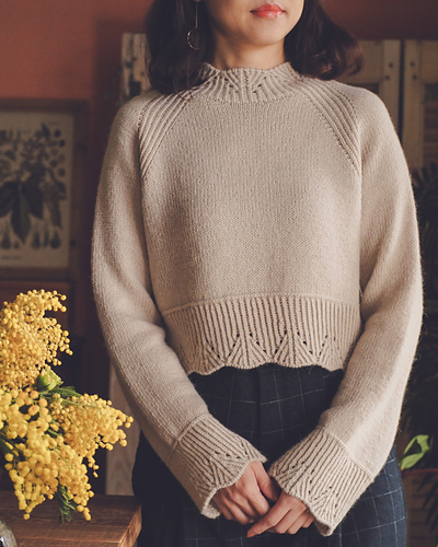 Ravelry: Flora Sweater pattern by Irene Lin