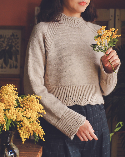 Ravelry: Flora Sweater pattern by Irene Lin