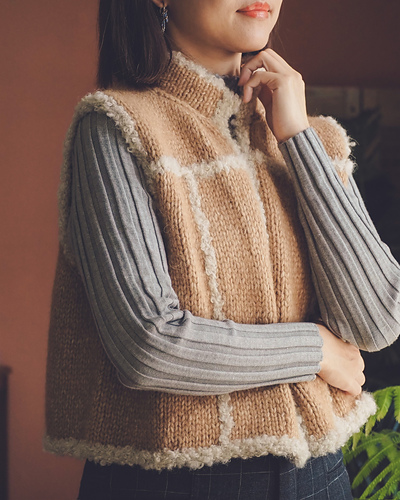 Ravelry: Mellow Vest pattern by Irene Lin