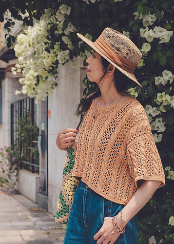 Ravelry: Kylie Pullover pattern by Irene Lin