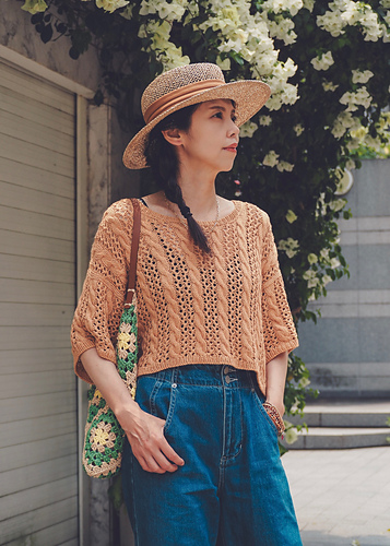 Ravelry: Kylie Pullover pattern by Irene Lin