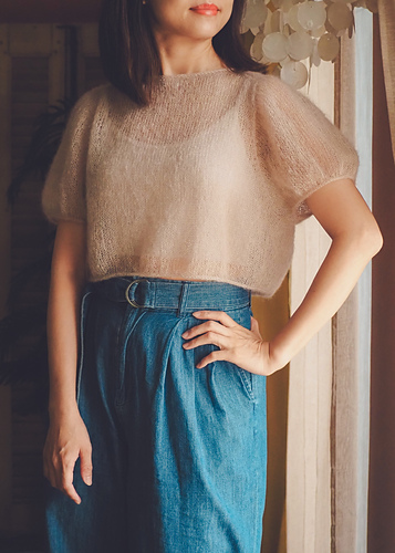 Ravelry: Lily Sheer Top pattern by Irene Lin