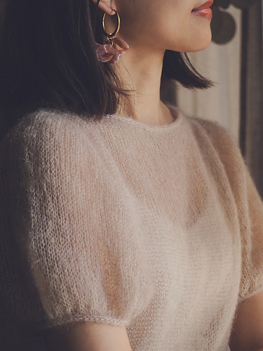 Ravelry: Lily Sheer Top pattern by Irene Lin