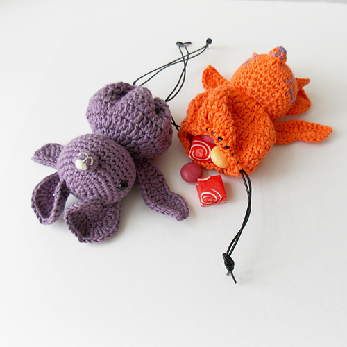 Ravelry: Lexie The Bat Goodie Bag pattern by Irene Strange