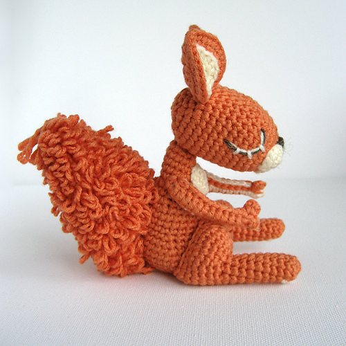 Ravelry: Cinnamon The Squirrel pattern by Irene Strange