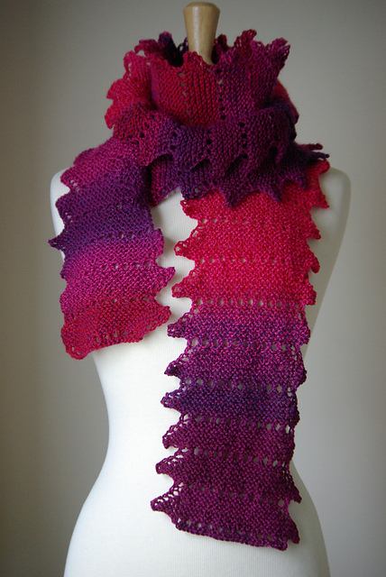 Ravelry: Zauberball One Ball Scarf pattern by Irina Poludnenko