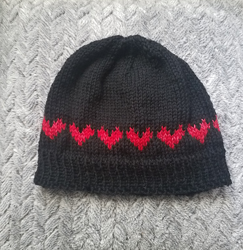 Ravelry: Valentine's Day Beanie pattern by Jeri Sullivan