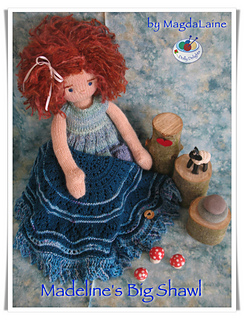 Ravelry: Madeline's Big Shawl pattern by MagdaLaine