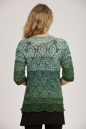 Ravelry: Gradient Lace Jacket pattern by Iris Schreier