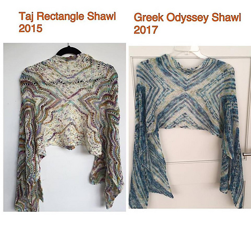 Ravelry: Greek Odyssey Shawl pattern by Iris Schreier