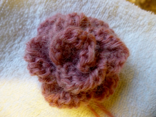 Ravelry: Sweet & Simple Knitted Rosette pattern by Eileen Vito