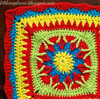 Ravelry: irshad's Milena's Starburst Square
